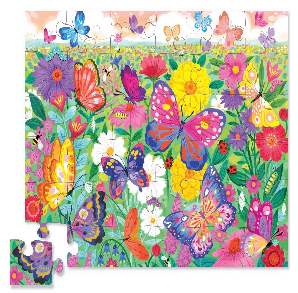 36-Pc Puzzle/Butterfly Garden| ToyTime