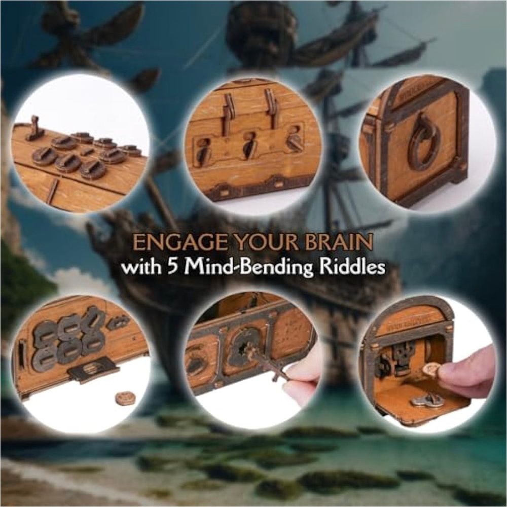 Escape Room Treasure Chest - ToyTime| ToyTime