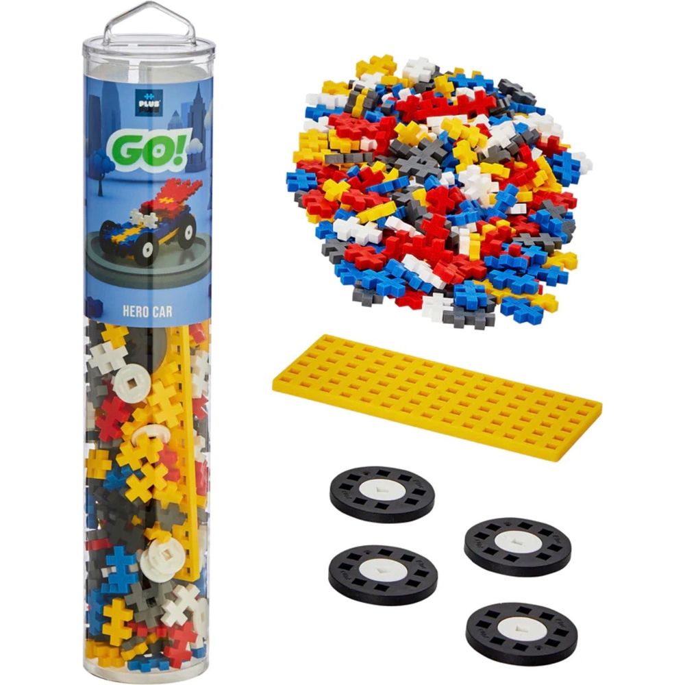 Hero Car..@Plus Plus - ToyTime| ToyTime