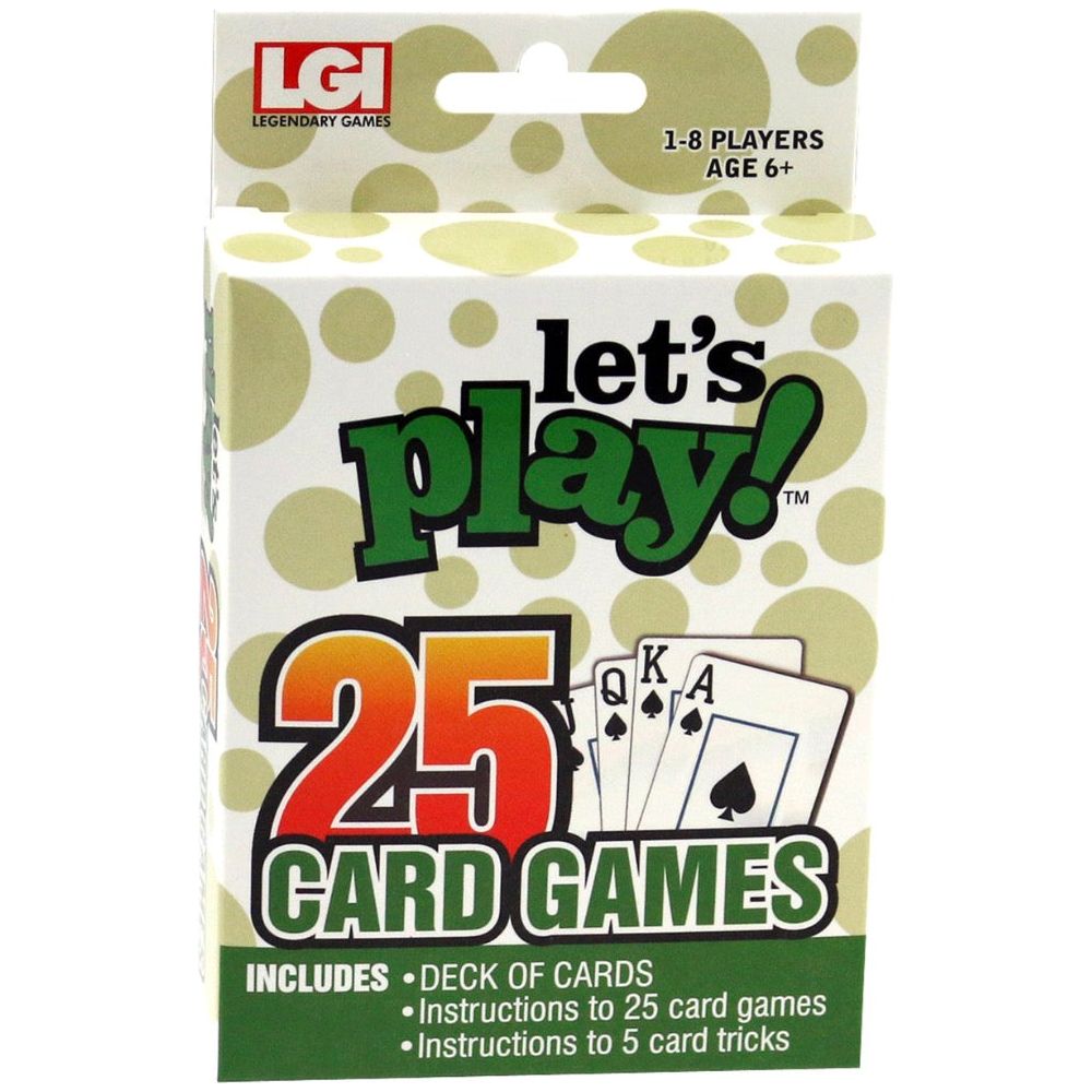 Let's Play 25 Card Games - ToyTime| ToyTime