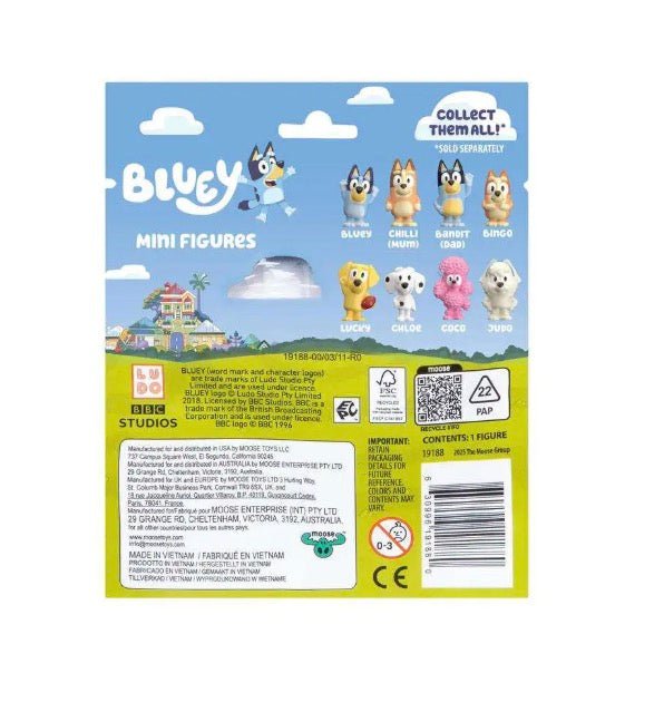Bluey Series 2 Mini Figure Blind Bag| ToyTime