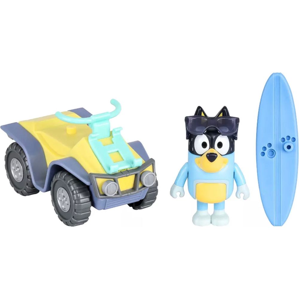 Bluey Vehicles and Figures Beach - ToyTime| ToyTime