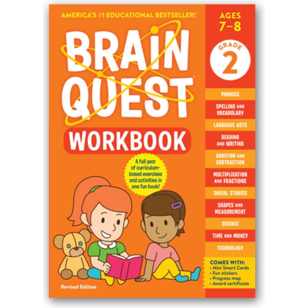 Brain Quest workbook 2nd grade - ToyTime| ToyTime