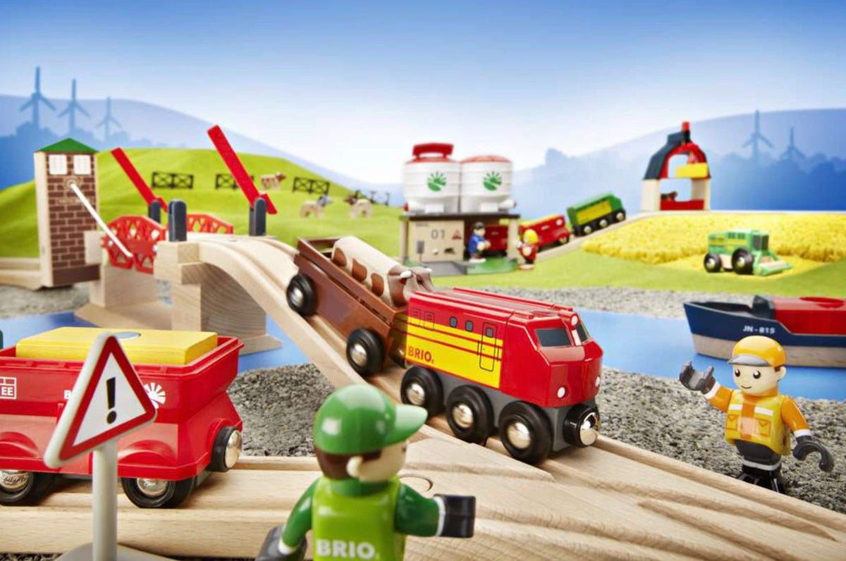 Brio World Lifting Bridge Wooden Track 33757 - ToyTime| ToyTime