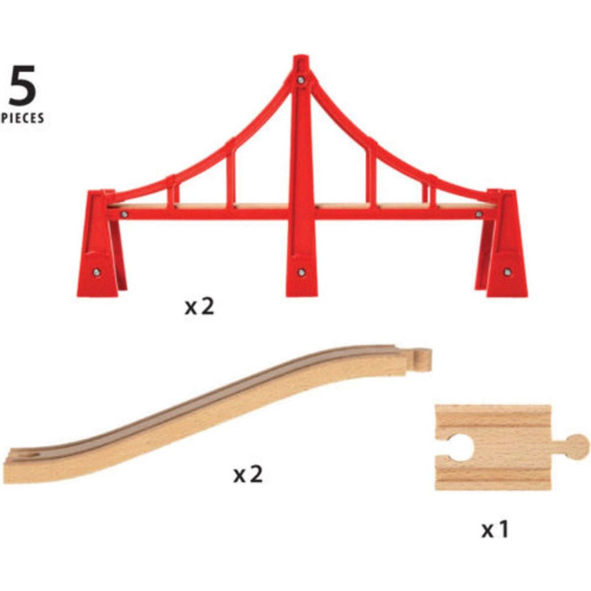 Double suspension bridge - ToyTime| ToyTime
