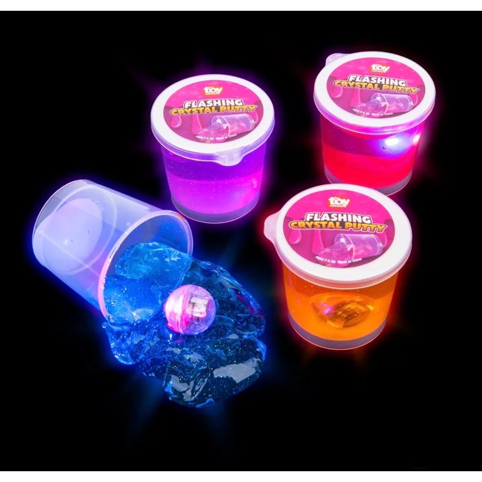 Flashing Crystal Putty...@Toy Network - ToyTime| ToyTime