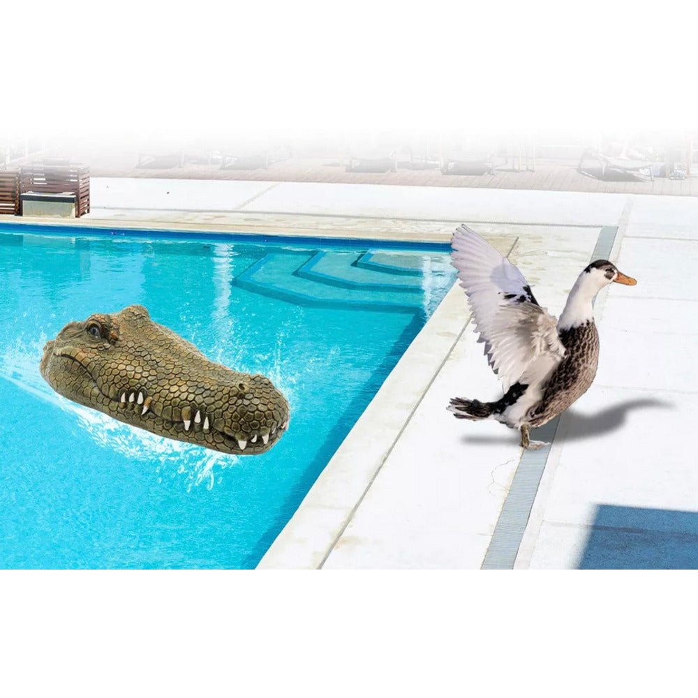 Flytec V002 2in1 Simulation Remote Control Alligator Head Motion ...