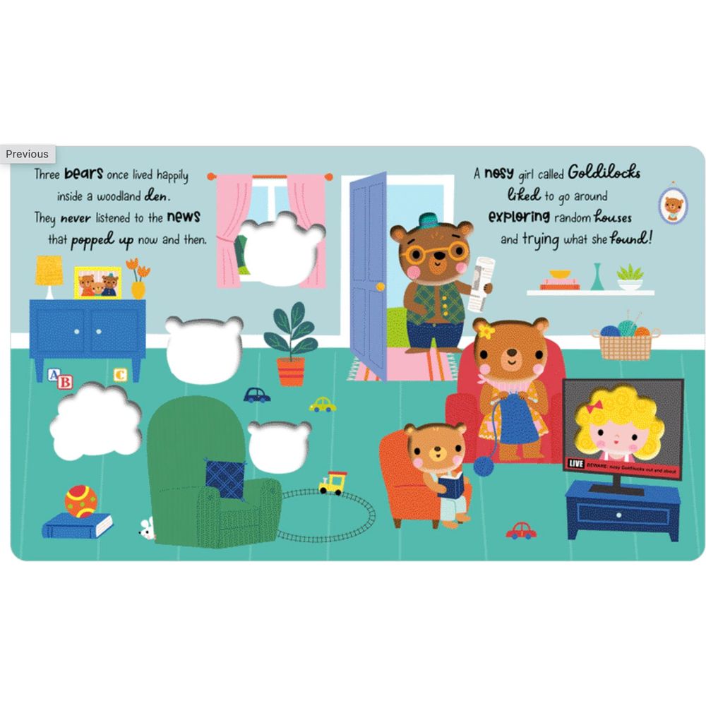 Goldilocks and the three bears - ToyTime| ToyTime