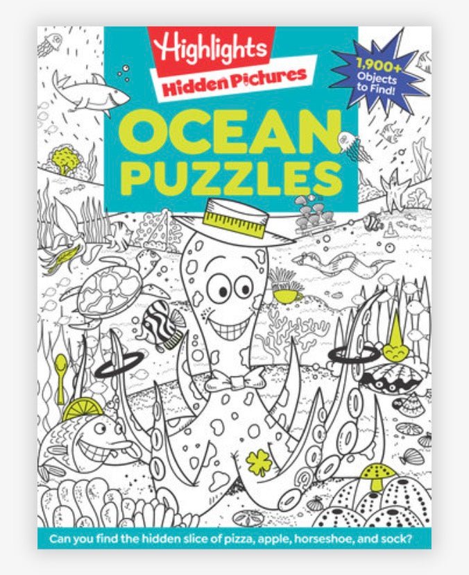 Highlights Hidden Pictures Ocean Puzzles - ToyTime| ToyTime