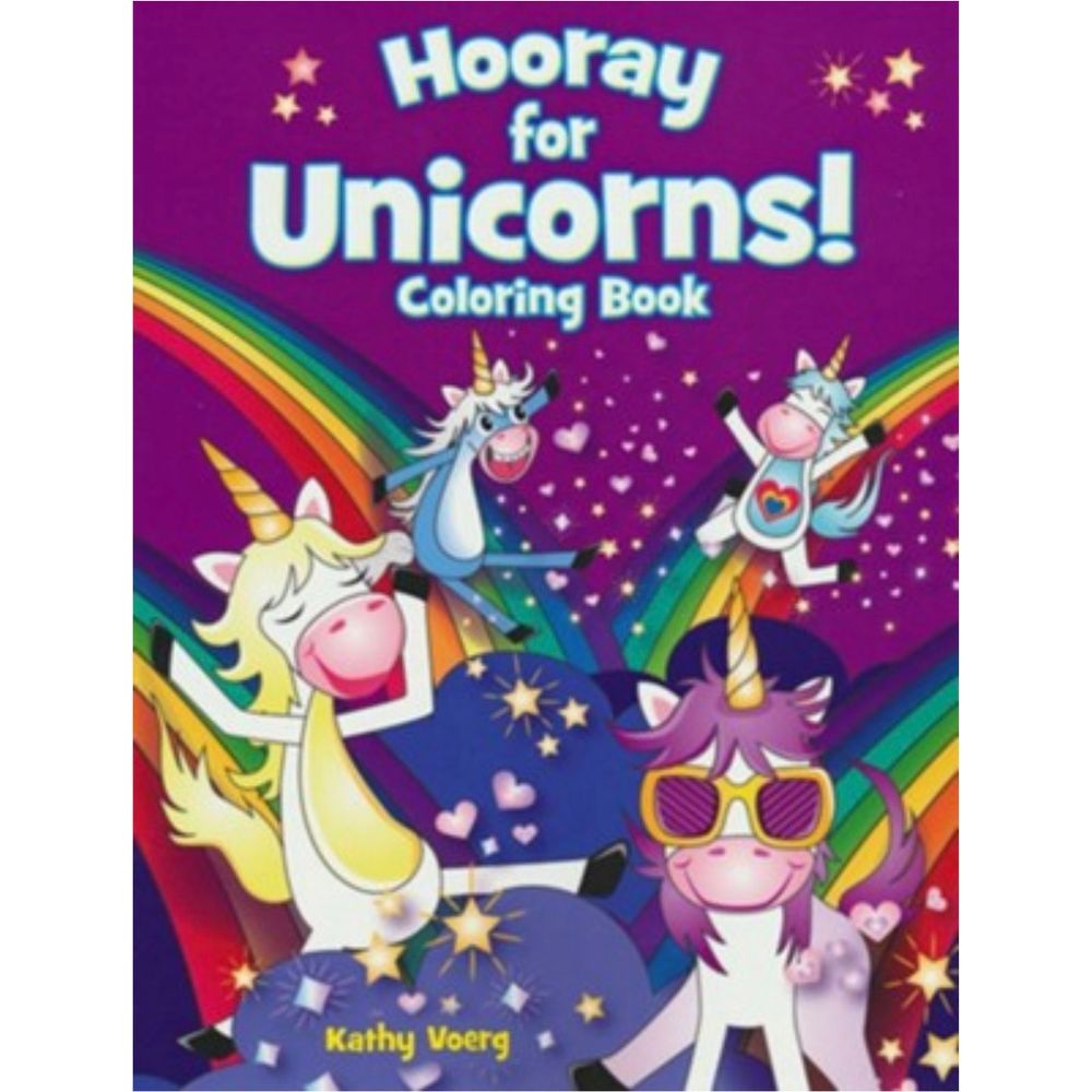 Hooray for Unicorns! Coloring Book - ToyTime| ToyTime