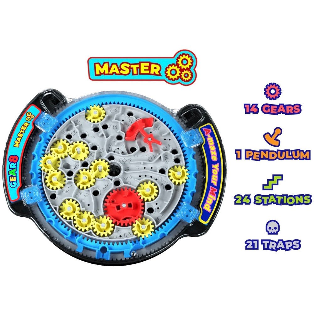 Play-A-Maze Gear8 Master...@Play A Maze - ToyTime| ToyTime