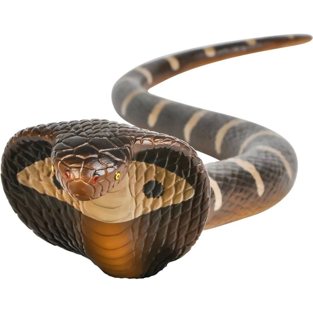 Rubber Dark Cobra Snake - ToyTime| ToyTime