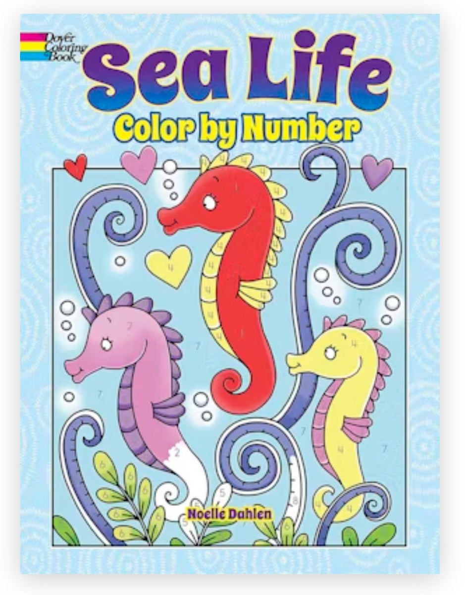 Sea Life Color By Number - ToyTime| ToyTime