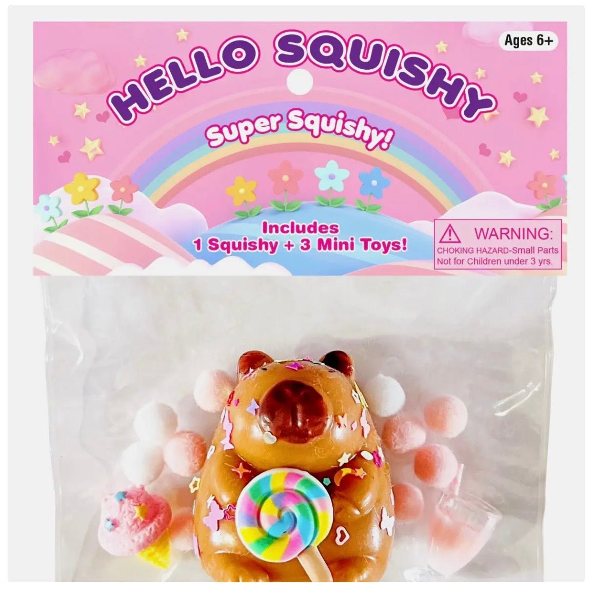 Zaba Hello Squishy Capybara - Adorable Stress Relief Toy| ToyTime